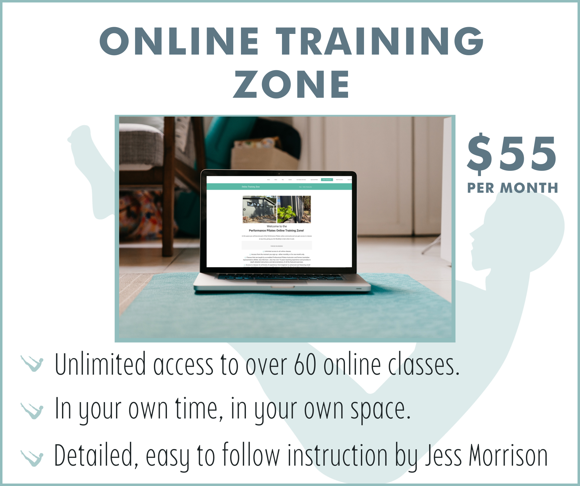 Performance Pilates – Performance Pilates offers online, live stream ...